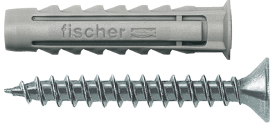 SX 8 x 40 with rim and screw Expansion plug Xbau